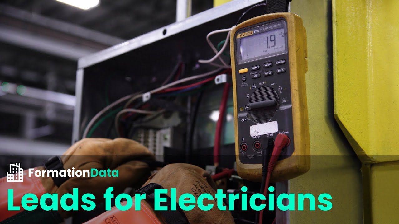 Lead generation for Electricians | FormationData - YouTube