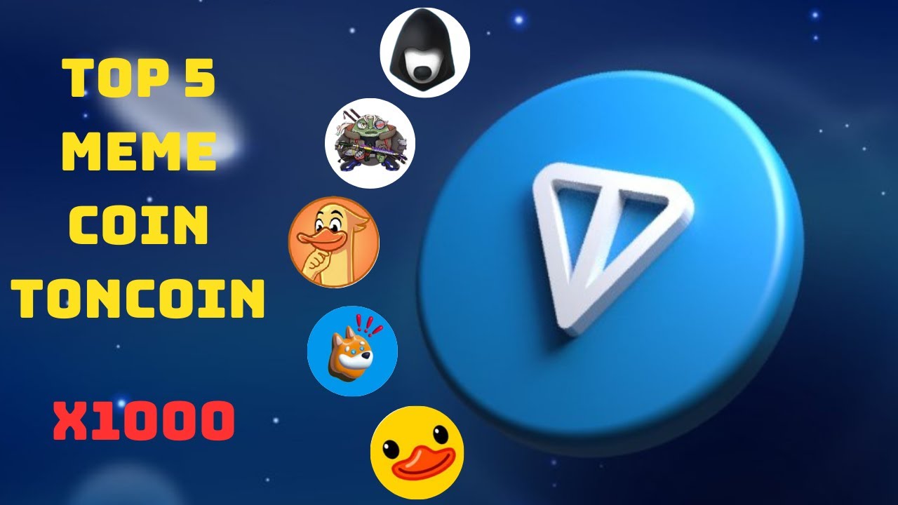 Top 5 Potential TON based Meme Coins Poised to Surge After the 2024 ...