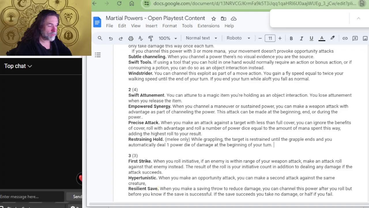 5e D&D Design - Martial Powers with 2024 Monk Subclasses - 2 - ep 154 - YouTube