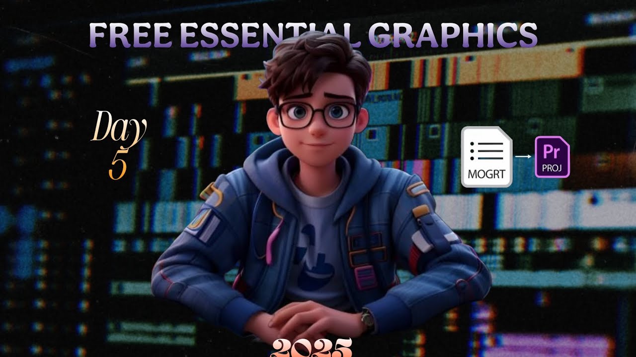 Free Essential Graphics For Premiere Pro 2025/Essential Graphics/New ...