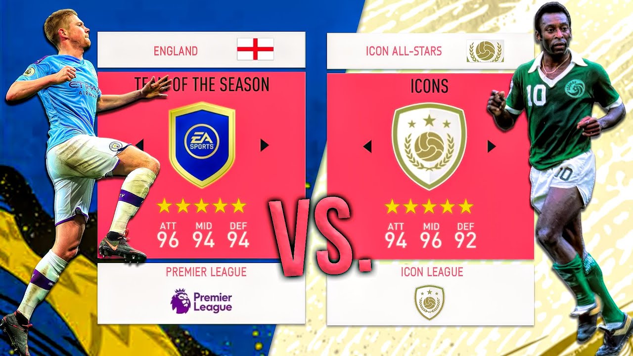 Team of the Season vs. Icon ALL-STARS! - FIFA 20 Career Mode - YouTube
