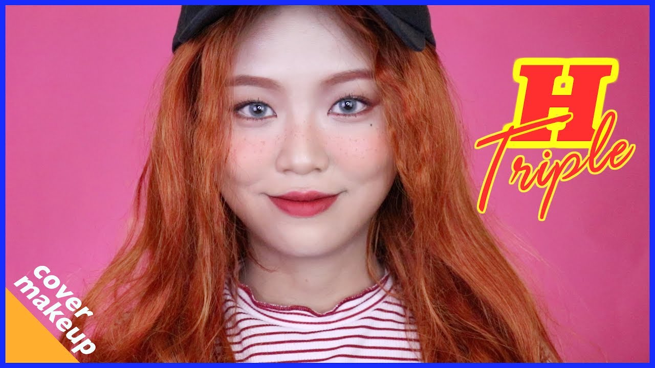 365 FRESH Triple H Hyuna Cover Makeup Tutorial - YouTube