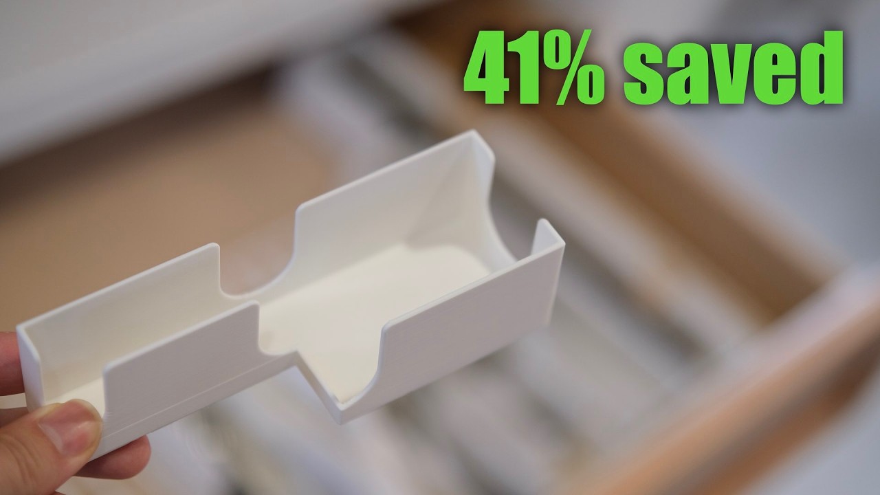 The Best 3D-Printed Utensil Organizer for Your Kitchen Drawers - YouTube