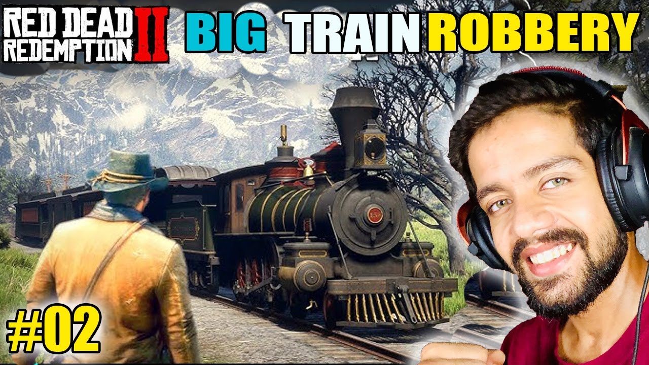 INSANE TRAIN ROBBERY | RED DEAD REDEMPTION 2 GAMEPLAY 02 - YouTube