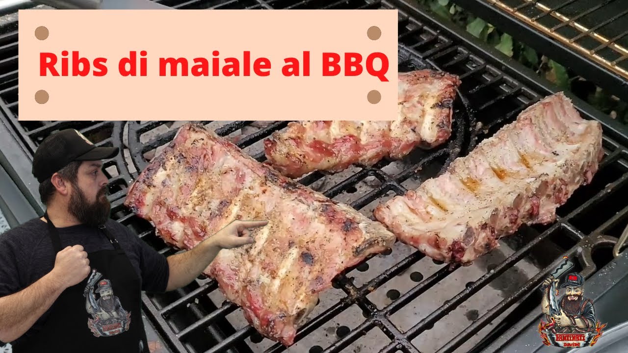 ribs (costine) al BBQ - YouTube