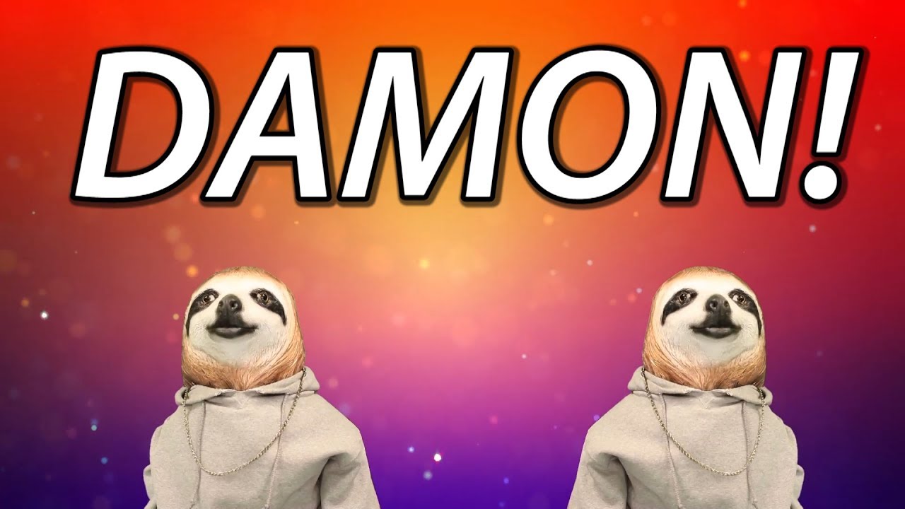 HAPPY BIRTHDAY DAMON! - SLOTH HAPPY BIRTHDAY RAP - YouTube