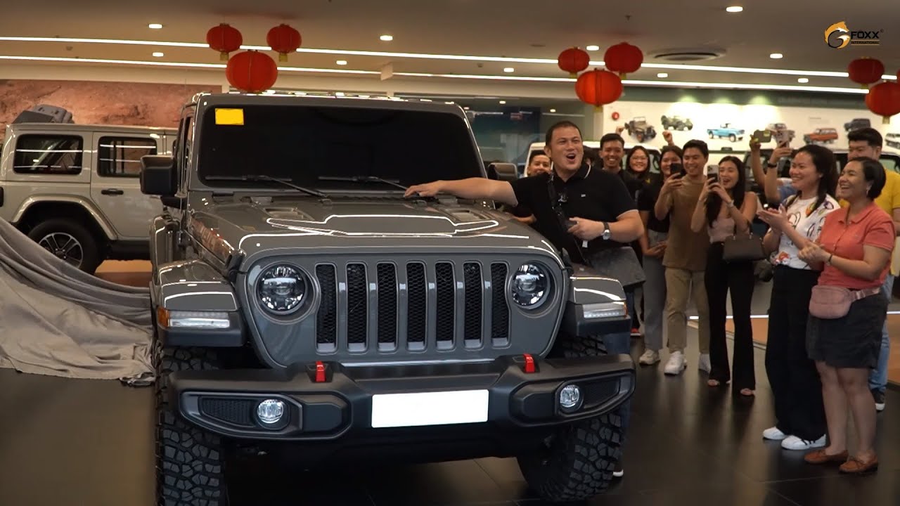 GFOXX LUXURY CAR ACHIEVER MR. EDISON VICTORINO (JEEP RUBICON) - YouTube