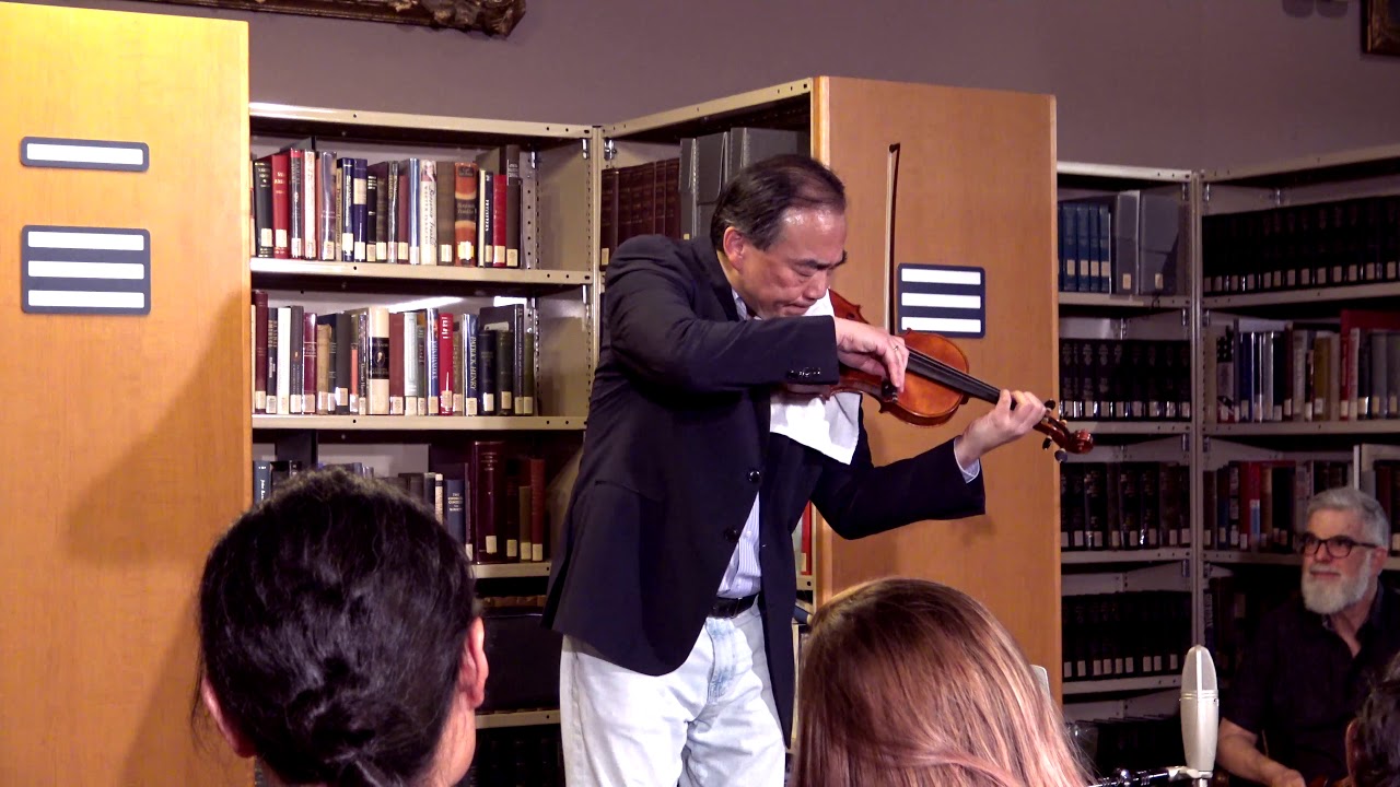 (SOLD) Marit Danielson 2017 violin / Cho-Liang Lin / at the Metzler ...