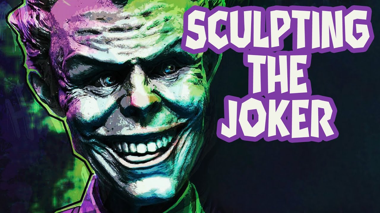 Sculpting the Joker in Clay - YouTube