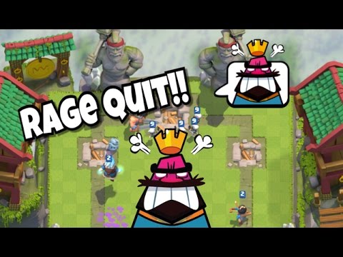 THIS DECK MAKES YOU RAGE QUIT! | Clash Royale RAGE QUIT MATCHES | - YouTube