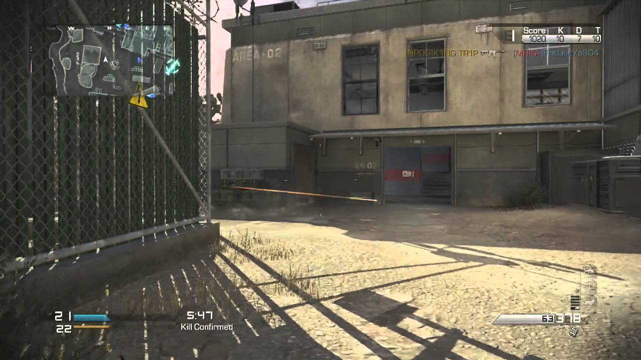 Call of Duty: Ghosts gameplay on Overlord doing Kill Confirmed - YouTube