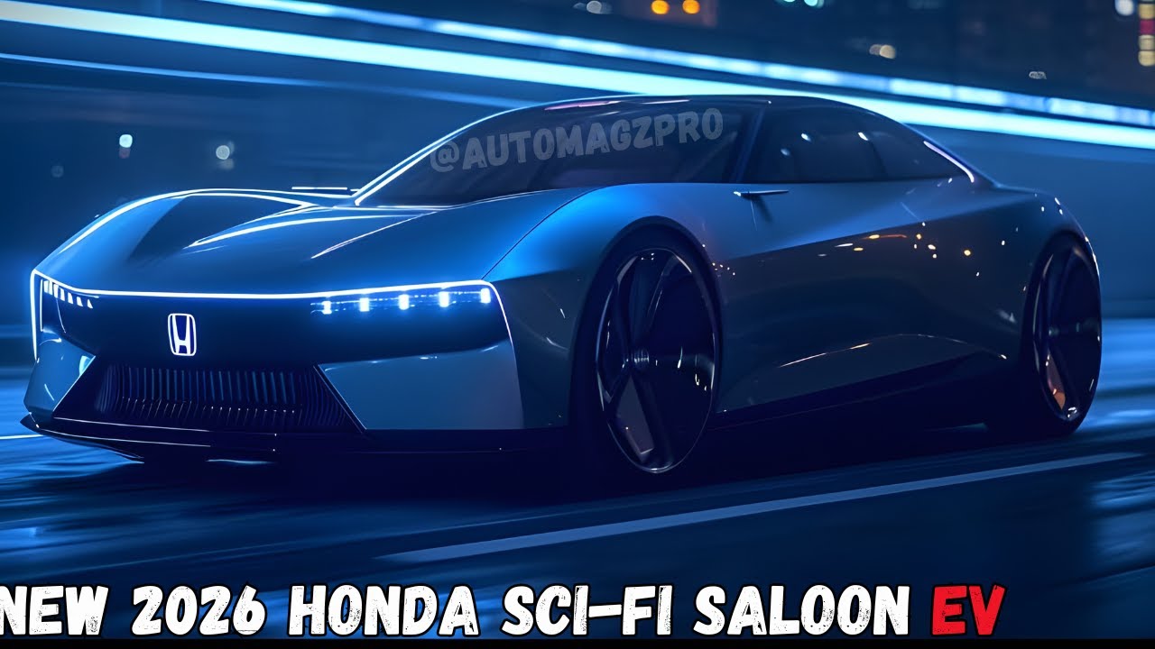 2026 Honda Sci Fi Saloon EV - First Look - Release And Date !!! - YouTube