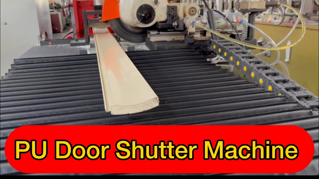 Rolling Shutter Door Machine | PU Door Shutter Machine - YouTube
