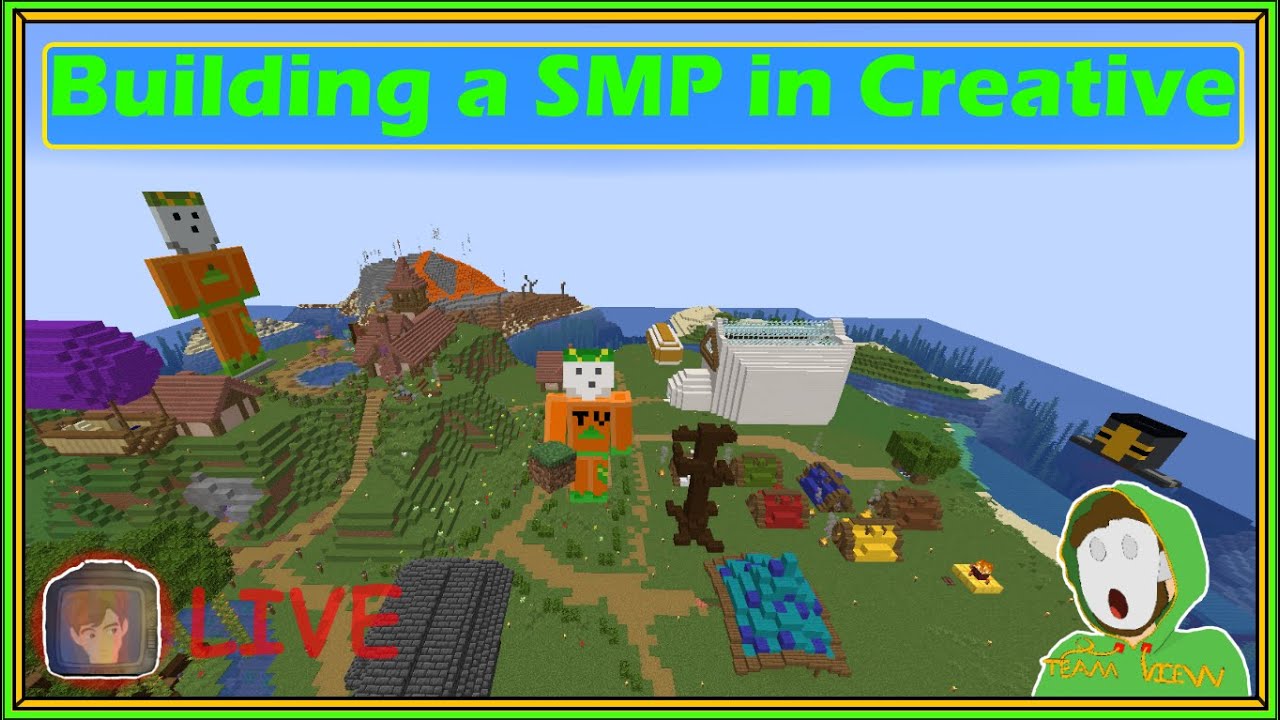 [Minecraft] Building a New SMP in Creative Mode - YouTube