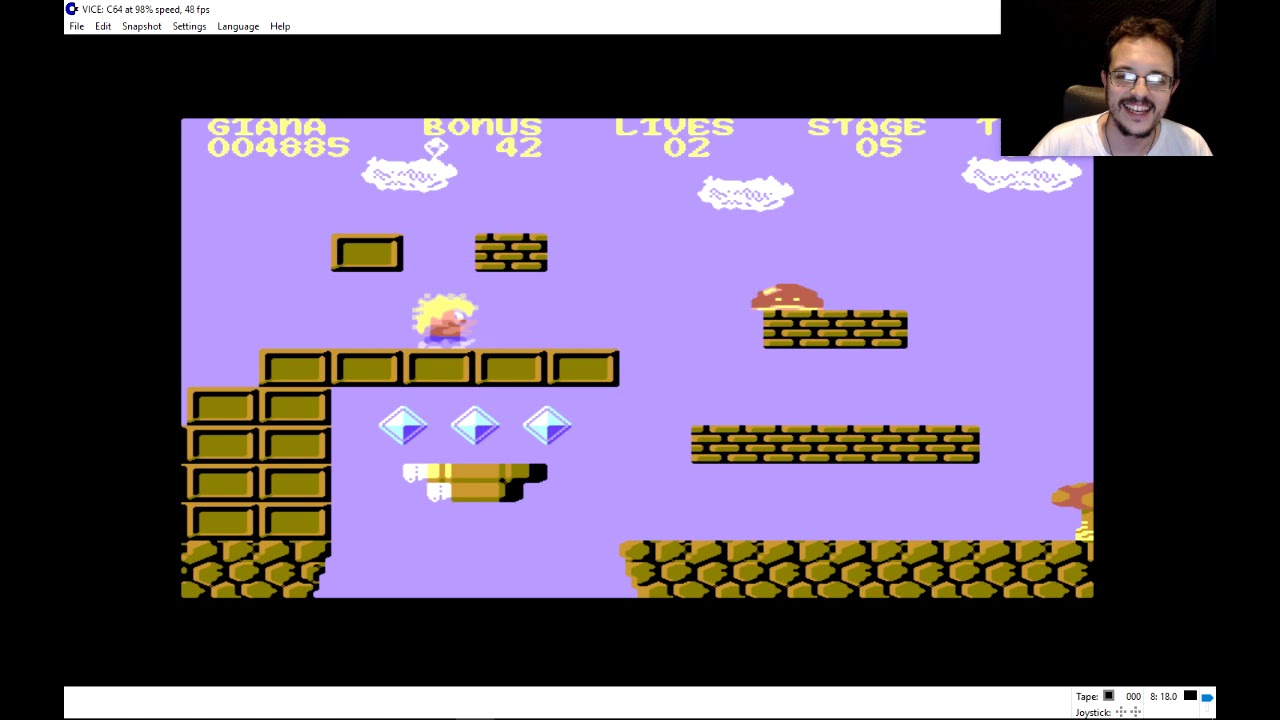 Giana Sisters (C-64) / Nuestro Super Mario femenino... - YouTube