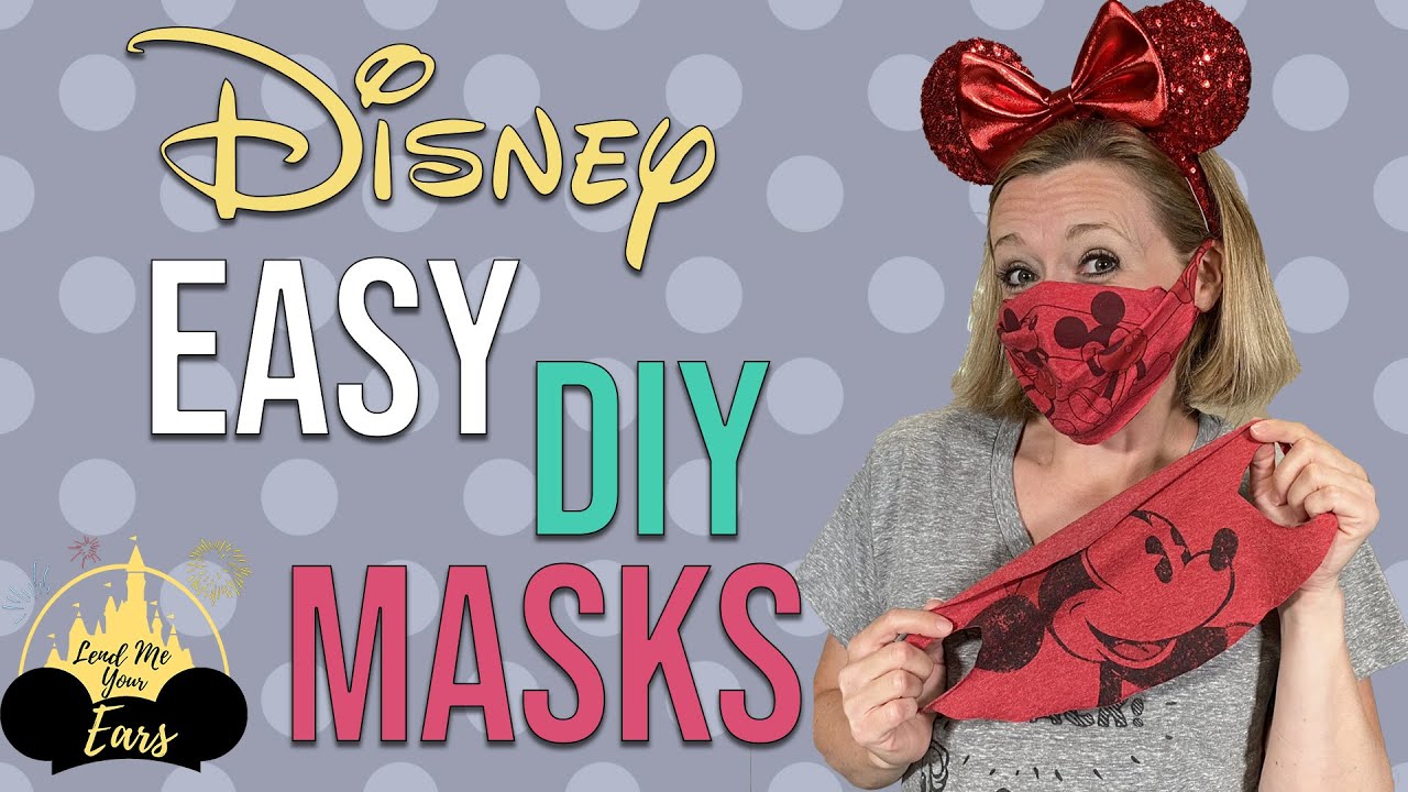 Easy and FREE Homemade Disney Masks! - YouTube