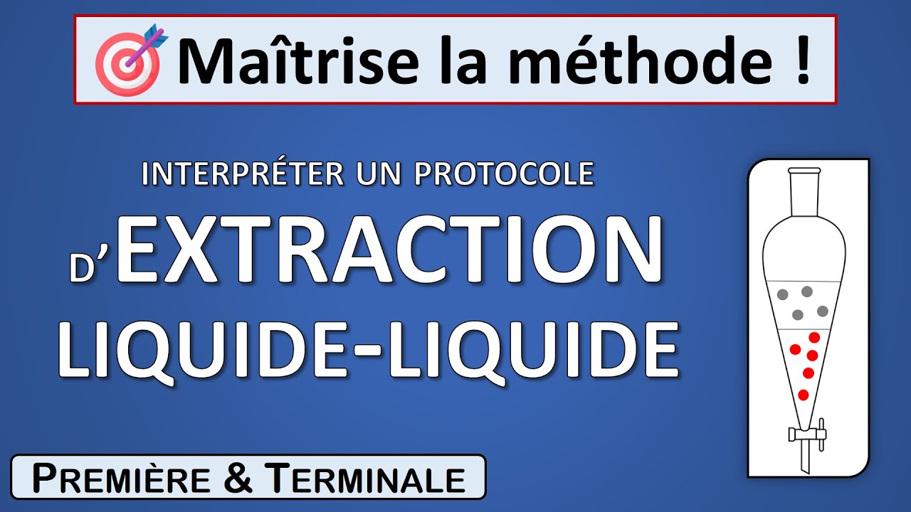 11. Extraction liquide-liquide (Extraction par solvant) - Ampoule à ...