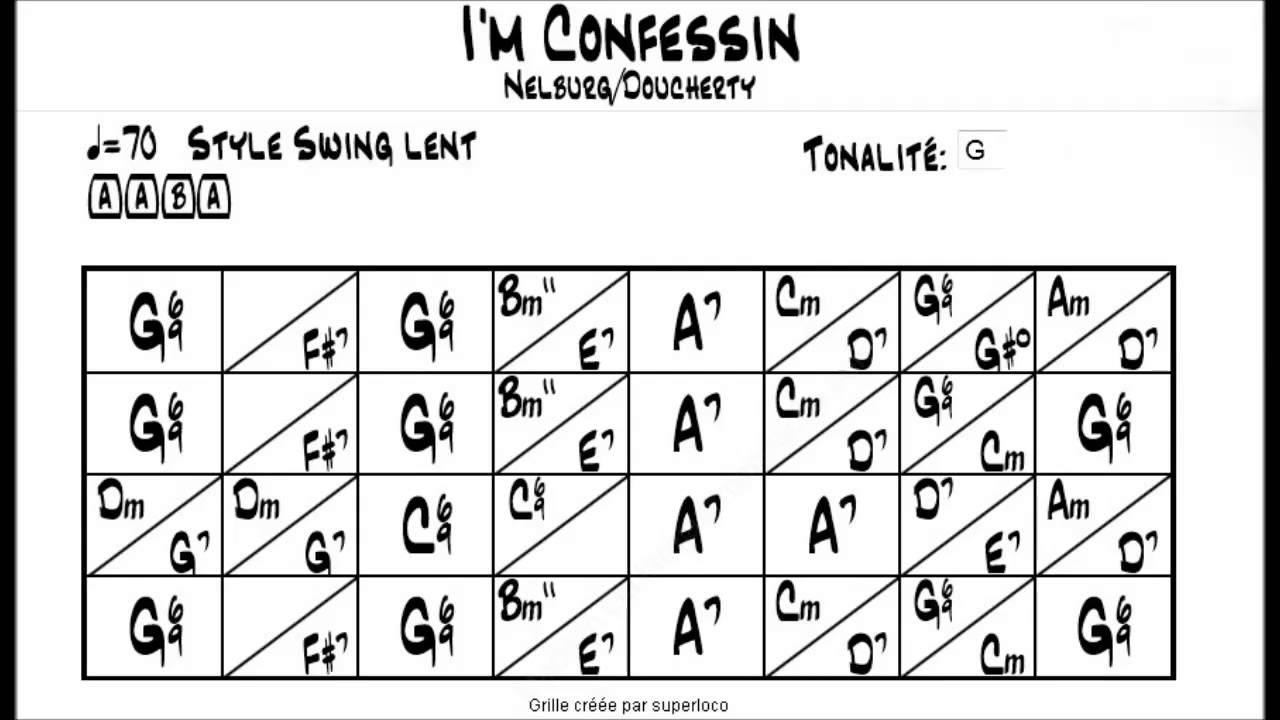 I'm confessin' play along - YouTube
