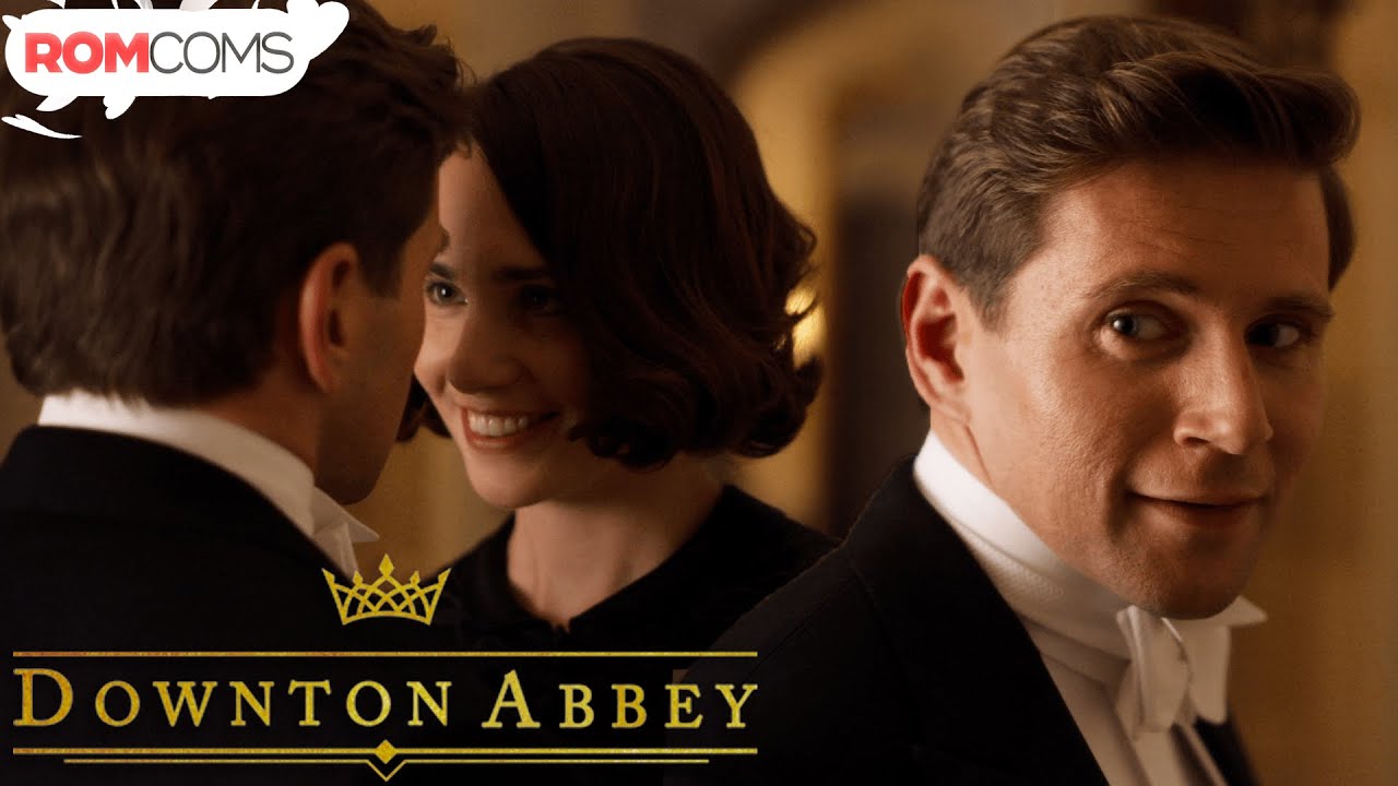 Tom and Lucy's First Kiss | Downton Abbey (2019) | RomComs - YouTube