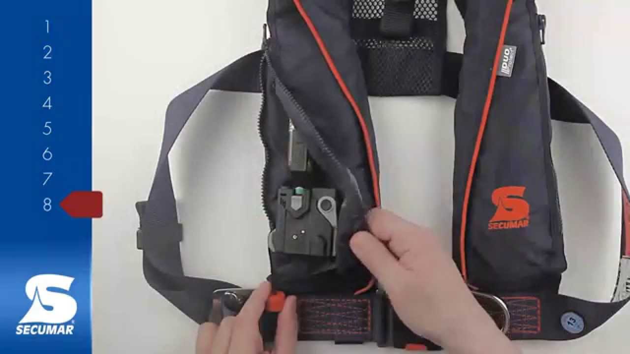 SECUMAR BOLERO 275 (2010) 2/3 Replacement of CO2 Cartridge and tablet ...