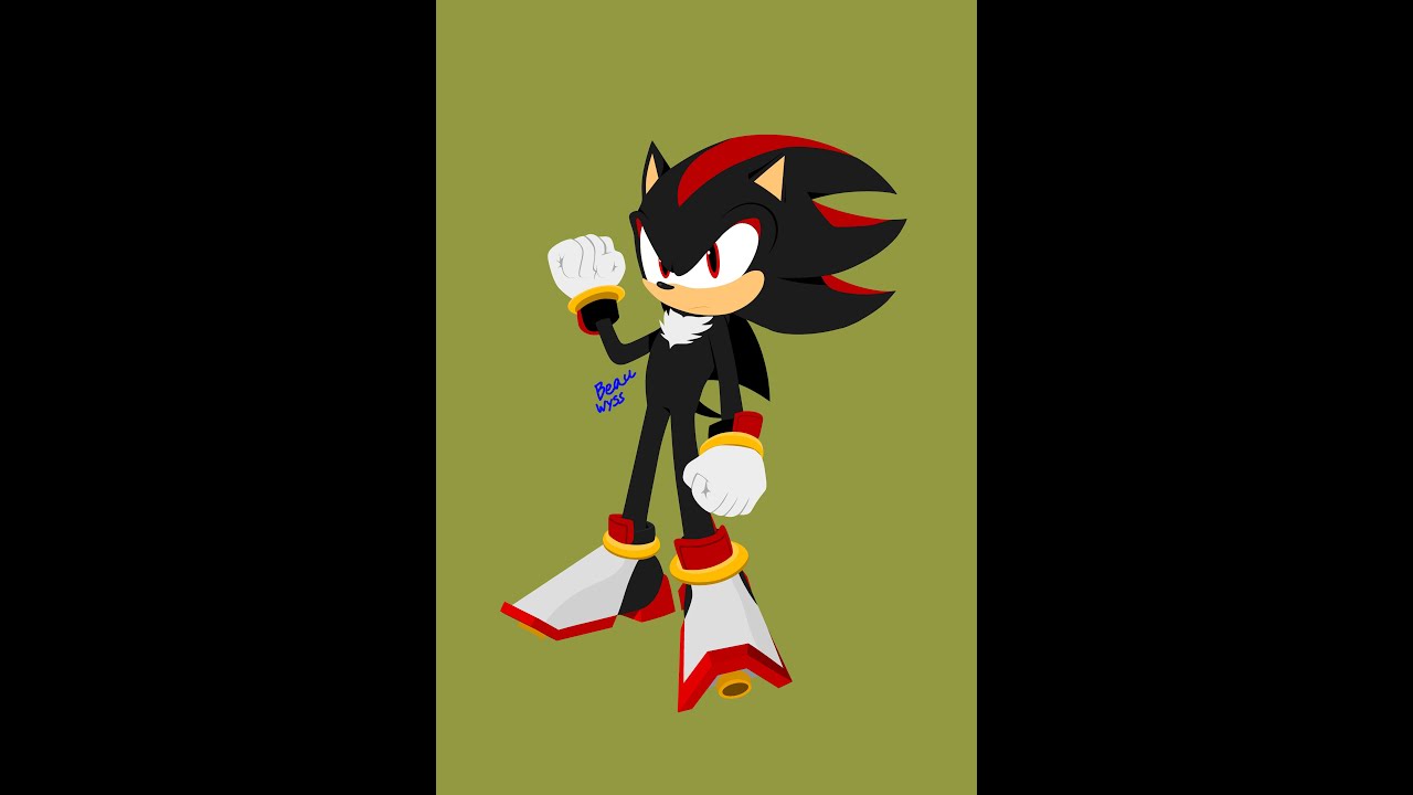 SONIC DRAWINGS TIMELAPSE - All #sonicthehedgehog Lineless Art - Drawn ...