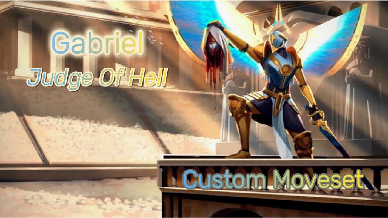JJS : Gabriel - Judge of HELL [Custom Moveset Showcase] - YouTube