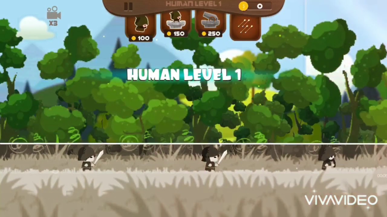 Medieval archery castle Defender - YouTube