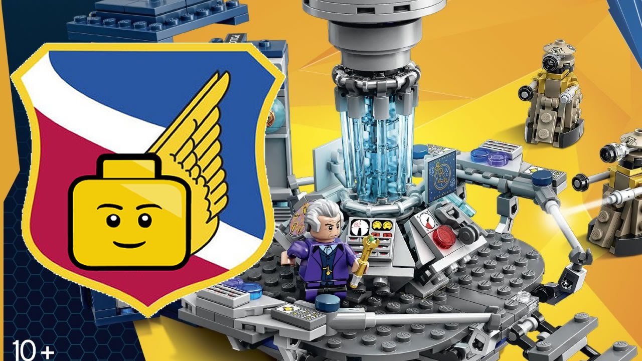 4K LEGO Ideas Doctor Who 21304 - TARDIS Clara Daleks Weeping Angel ...