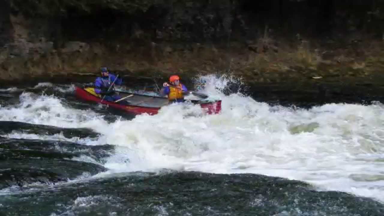 Elora Gorge Canoeing - YouTube