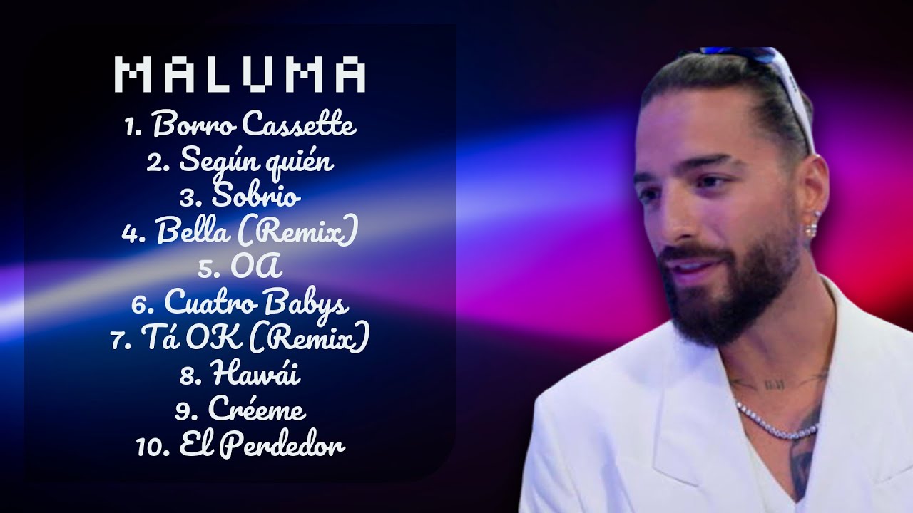 Maluma-Hits that defined a generation-Premier Tracks Lineup-Affiliated ...