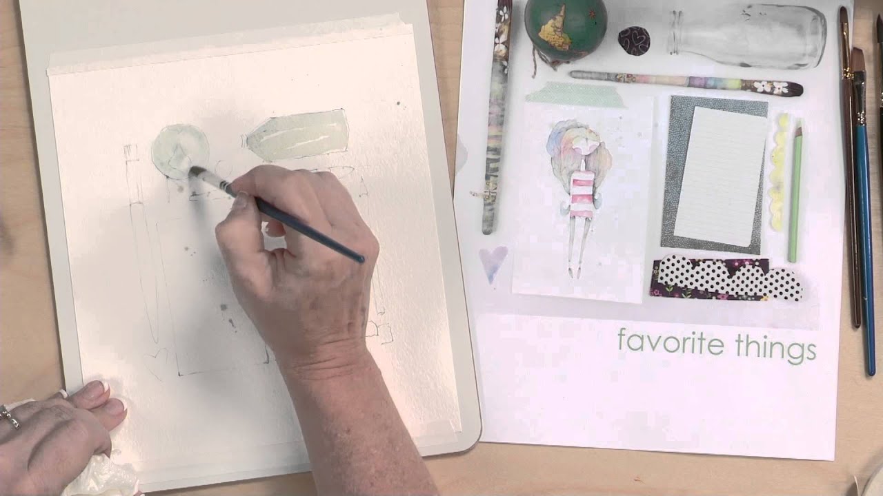 Preview | Creative Girl Workshop: Watercolor Illustrations with ...