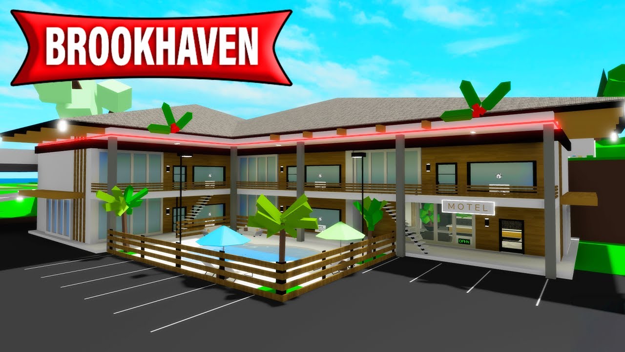 MISE À JOUR DU MOTEL SUR BROOKHAVEN ROBLOX - YouTube