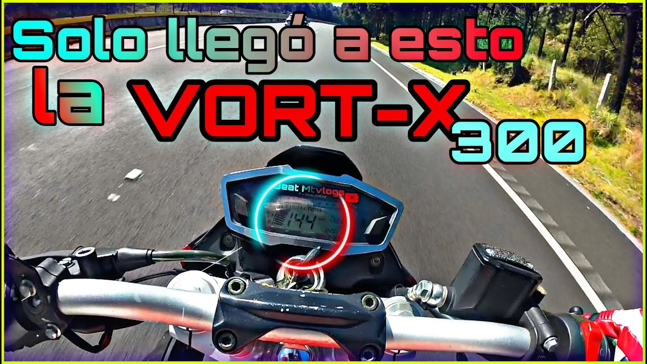TOP SPEED de VORT-X 300 en la carretera de 3ma / Beat Mtvlogs - YouTube