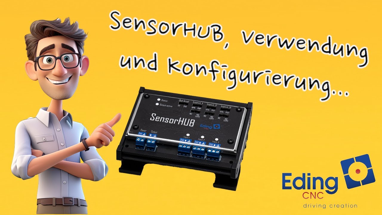 🛠EdingCNC SensorHUB - Verwendung & Konfigurierung - Deutsch - YouTube