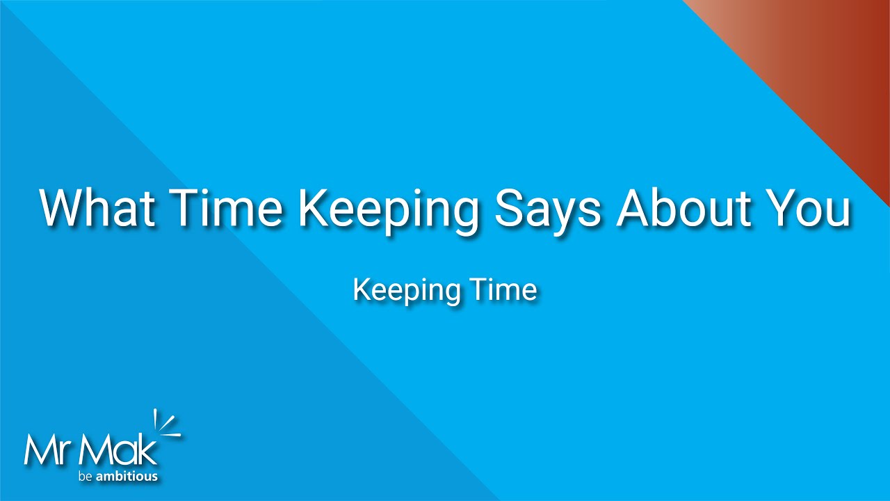 What Time Keeping Says About You - YouTube