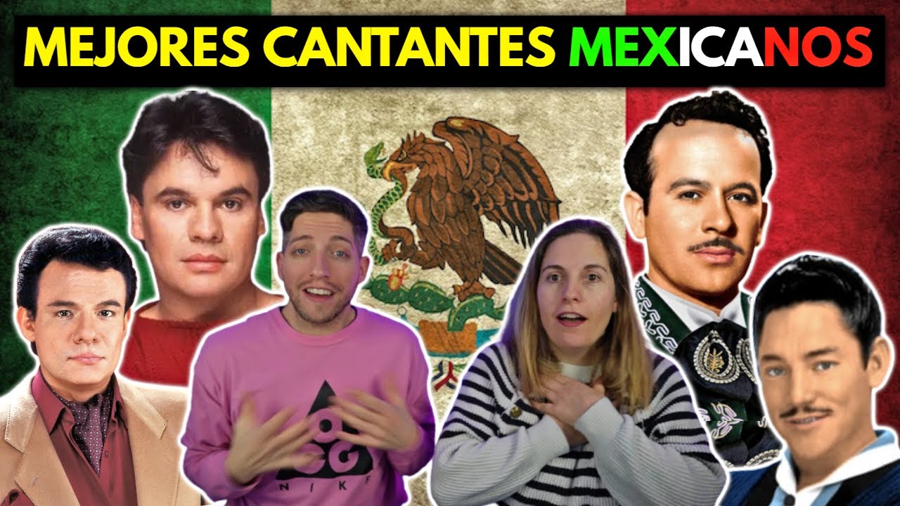 🇲🇽 LAS 10 MEJORES VOCES MASCULINAS de MÉXICO | ESPAÑOLES REACCIONAN a ...