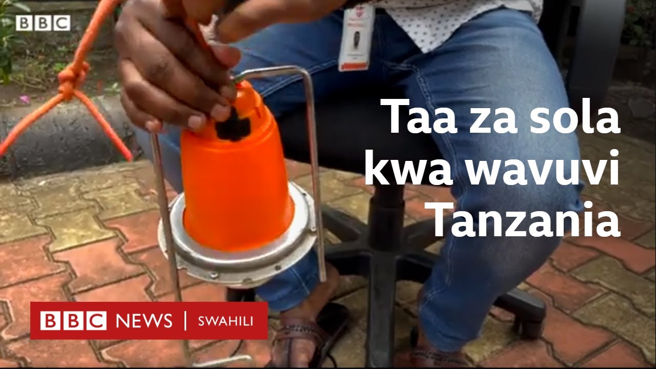 Taa za sola kwa wavuvi - YouTube