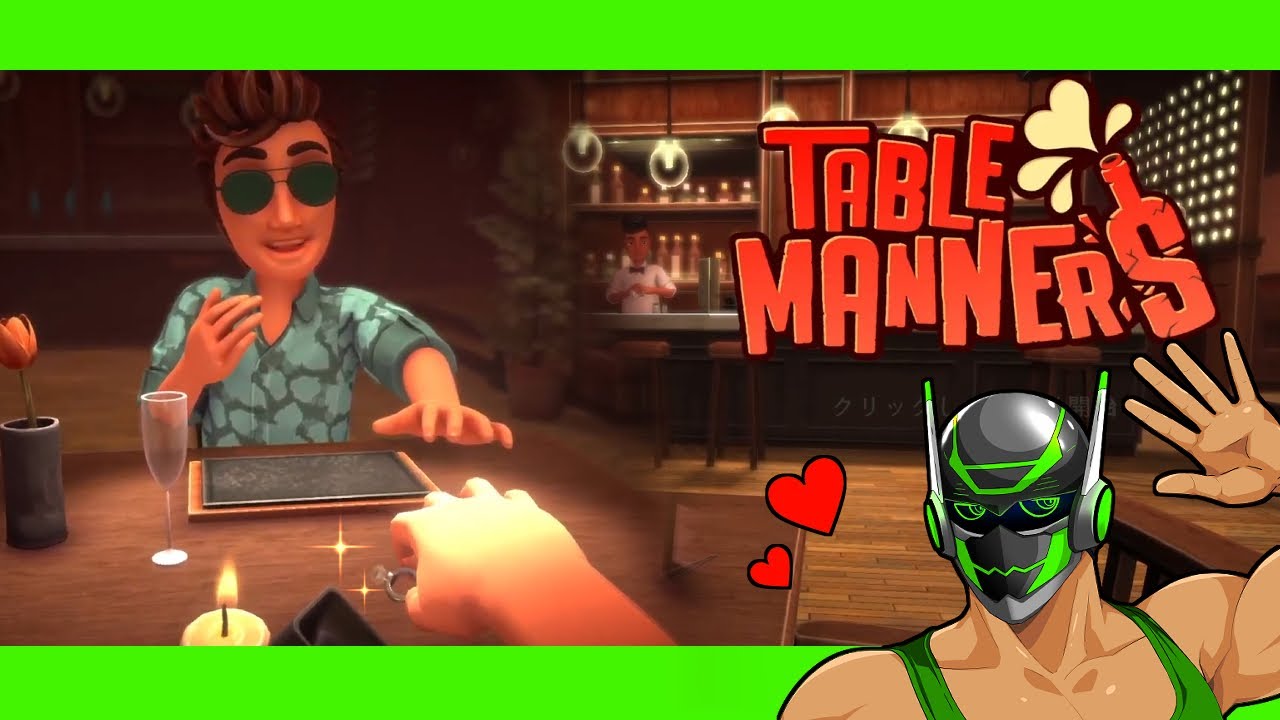 【Table Manners: Physics-Based Dating Game】LIVE配信 - YouTube