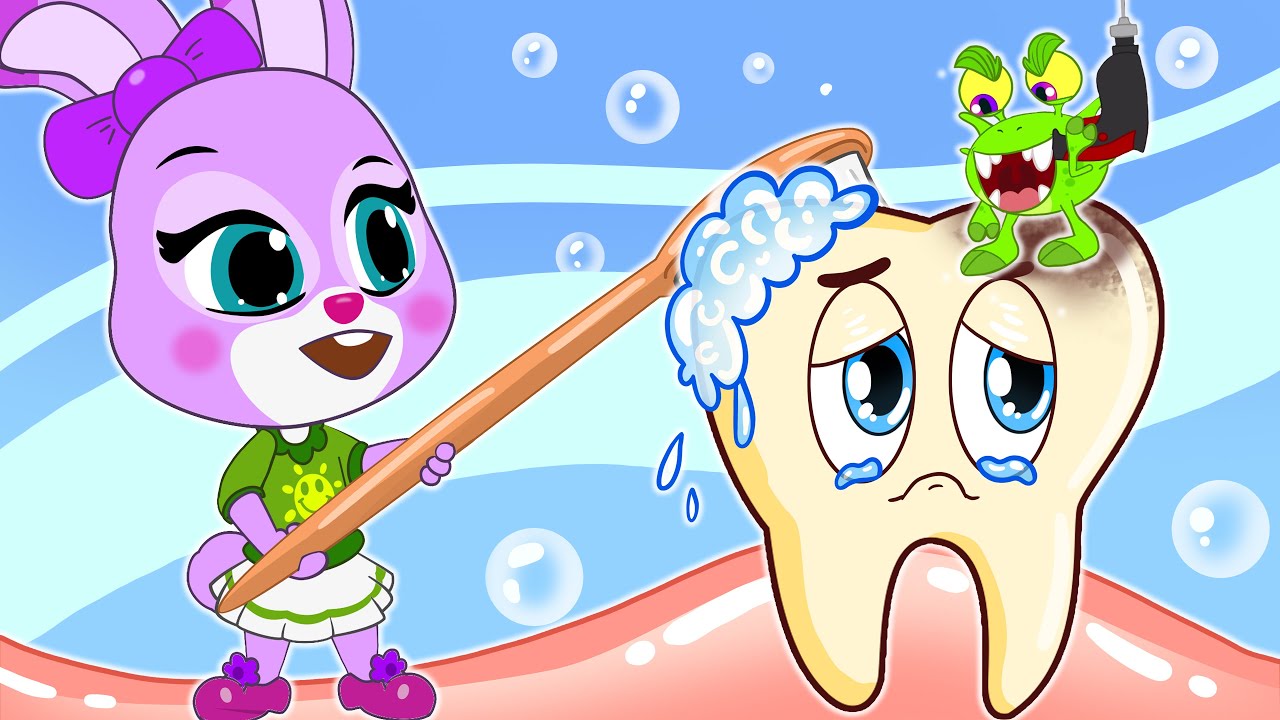 Dentist + Brush Your Teeth | Pretend Play Good Habits For Kids Cartoon ...