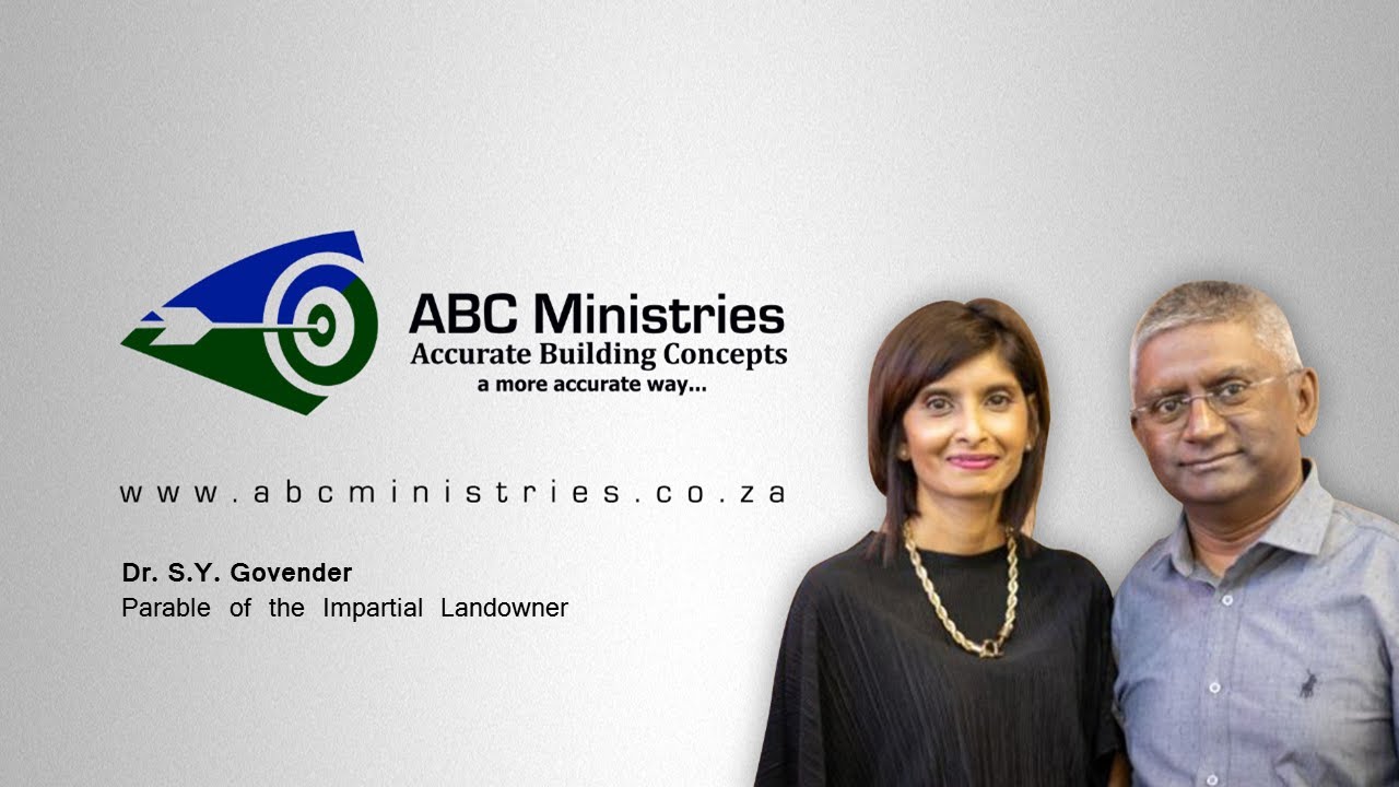 ABC FORUM: Dr. SY Govender - Parable of the Impartial Landowner - YouTube