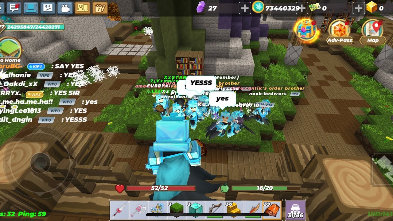 Noob army blockmango! - YouTube