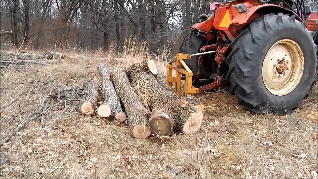 Hauling out firewood - YouTube