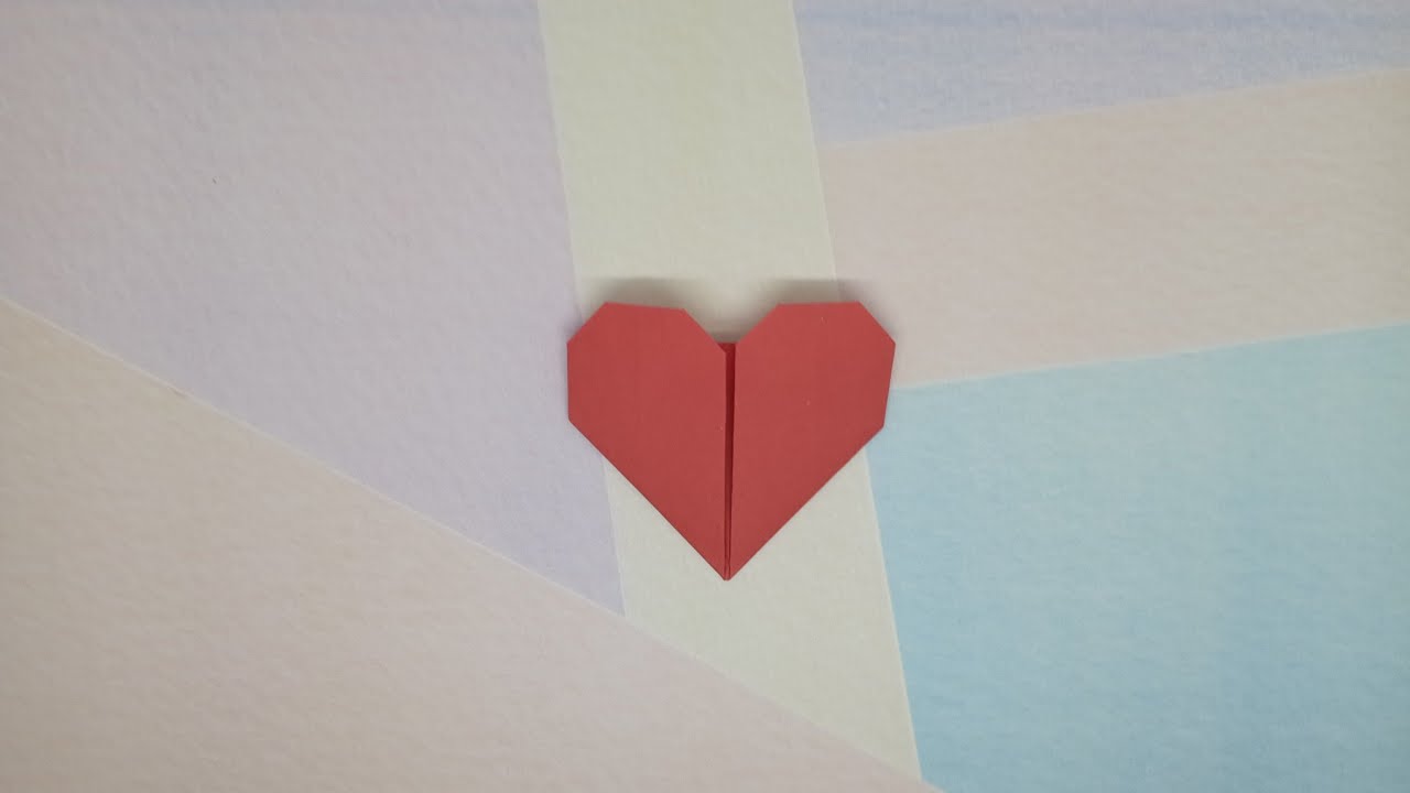 Easy Origami Heart | How to make Origami Love - YouTube