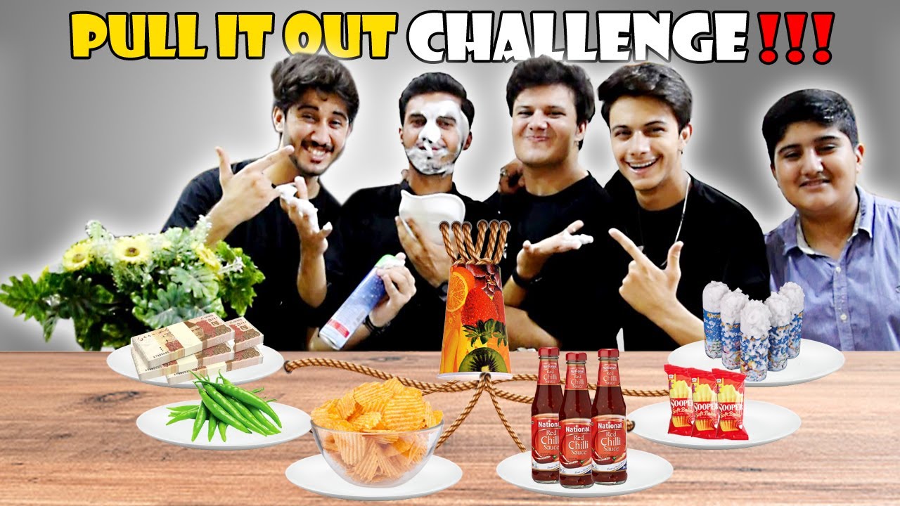 PULL IT OUT CHALLENGE !!! GONE WRONG 🥵🥵 - YouTube