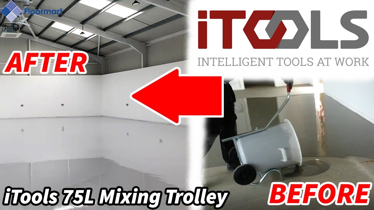 iTools 75 Litre Complete Mixing Trolley - YouTube