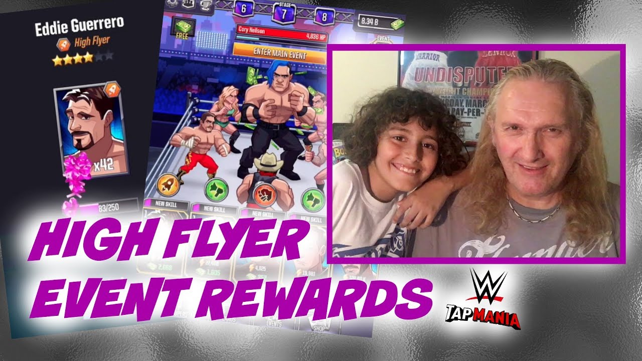High Flyer Event Rewards : WWE Tap Mania #3 - YouTube