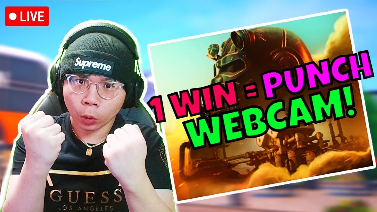 1 WIN = I PUNCH MY WEBCAM! GETTING CROWN WINS WITH VIEWERS! #shorts # ...