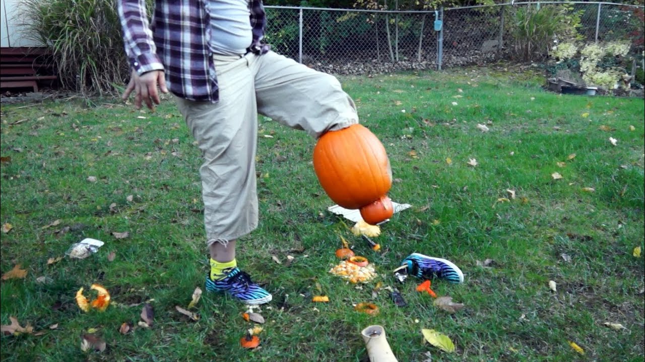 AmputeeOT: My Pumpkin Prosthetic (Prosthetic leg made with pumpkins ...