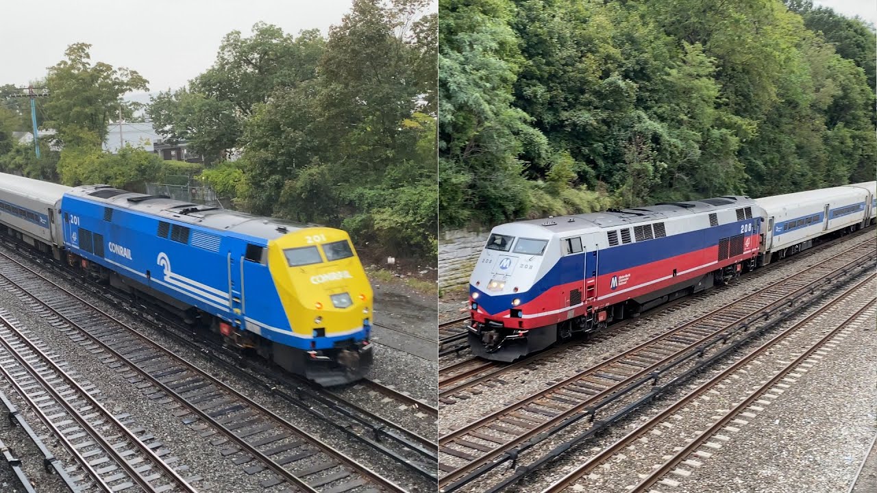 Metro-North Commuter Railroad 40th Anniversary Heritage Units On The ...