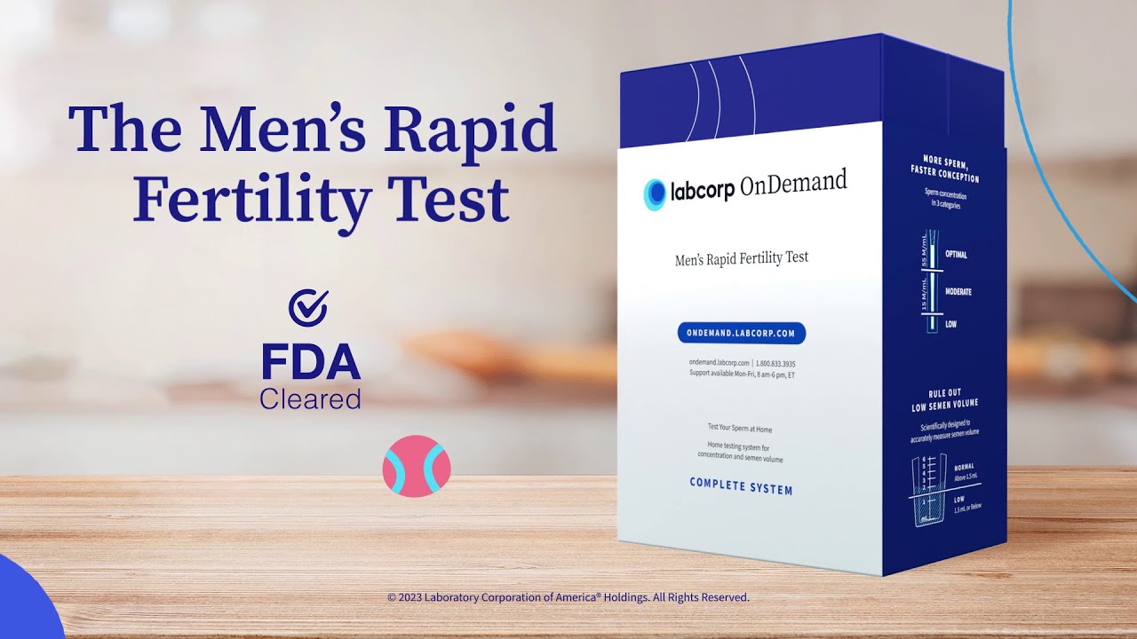 Men’s Rapid Fertility Test - YouTube